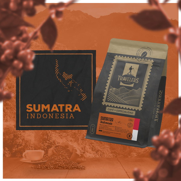 Café especialidad Indonesia | Sumatra | Bolsa 250g – Travelers Coffee